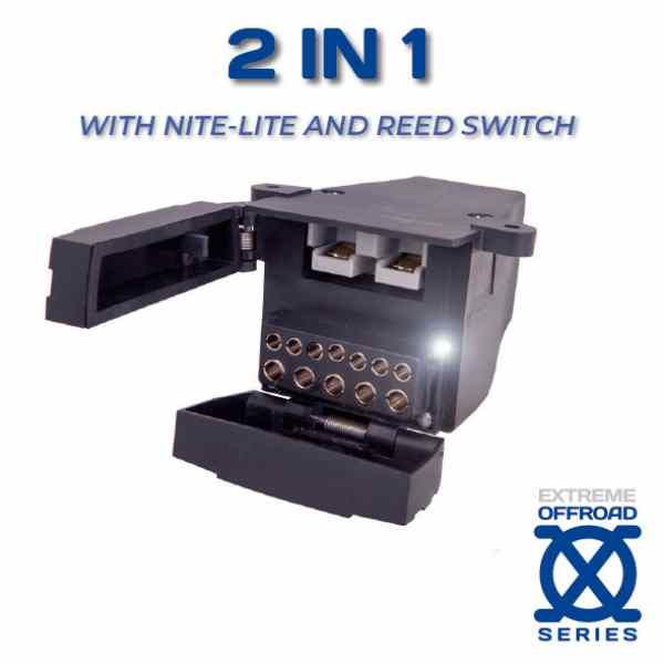 ARK 12 Pin Dual Power Trailer Socket