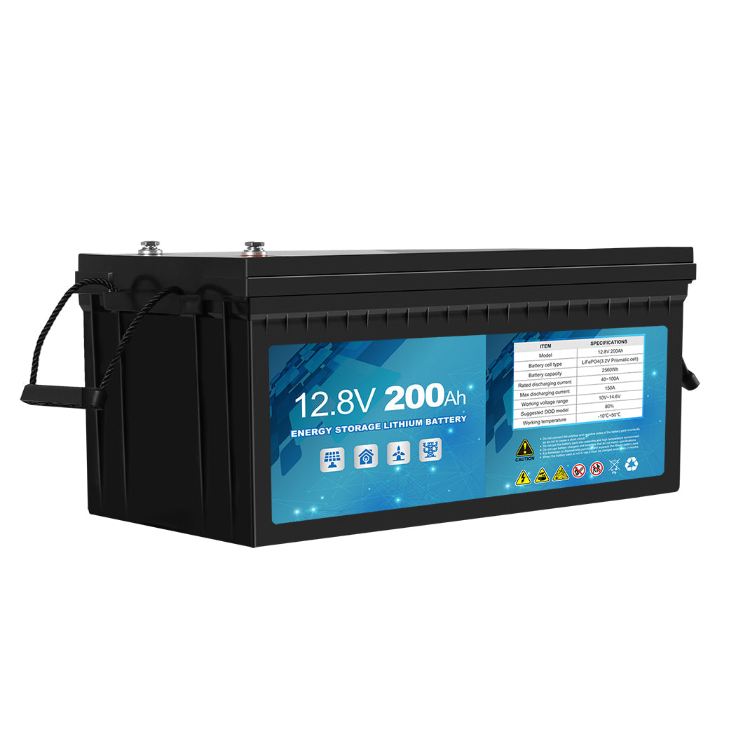 Galvan 12V Lithium Iron LiFePO4 Battery 200AH Deep Cycle Rechargeable