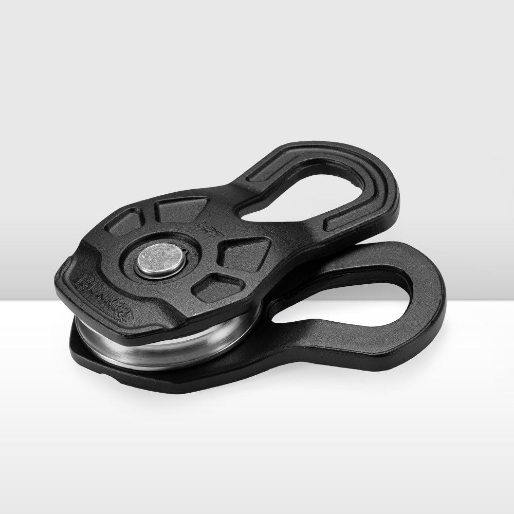 Bunker Indust 10 Ton Recovery Snatch Block Heavy Duty Rated Pulley ...
