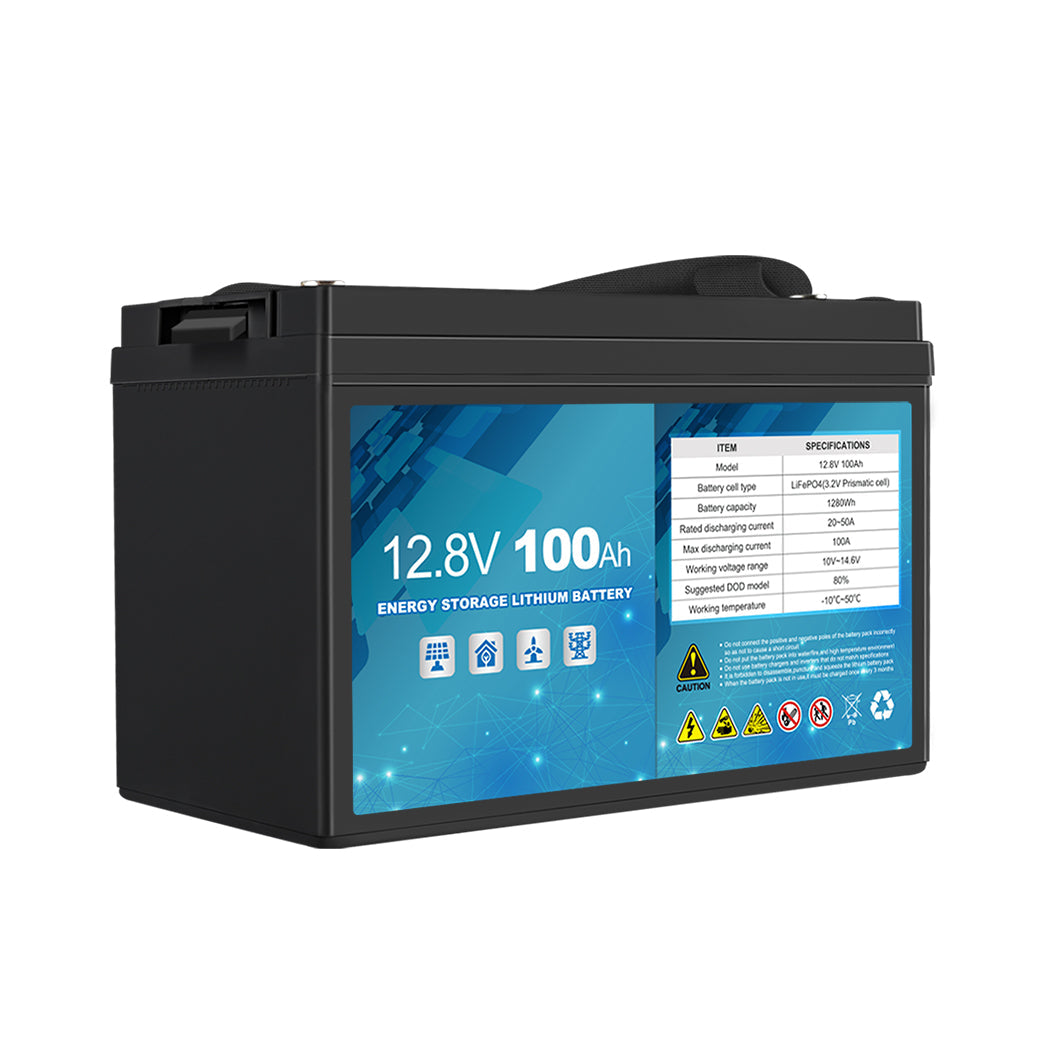 Galvan Lithium Iron Battery LiFePO4 100AH Deep Cycle 2000 Times ...